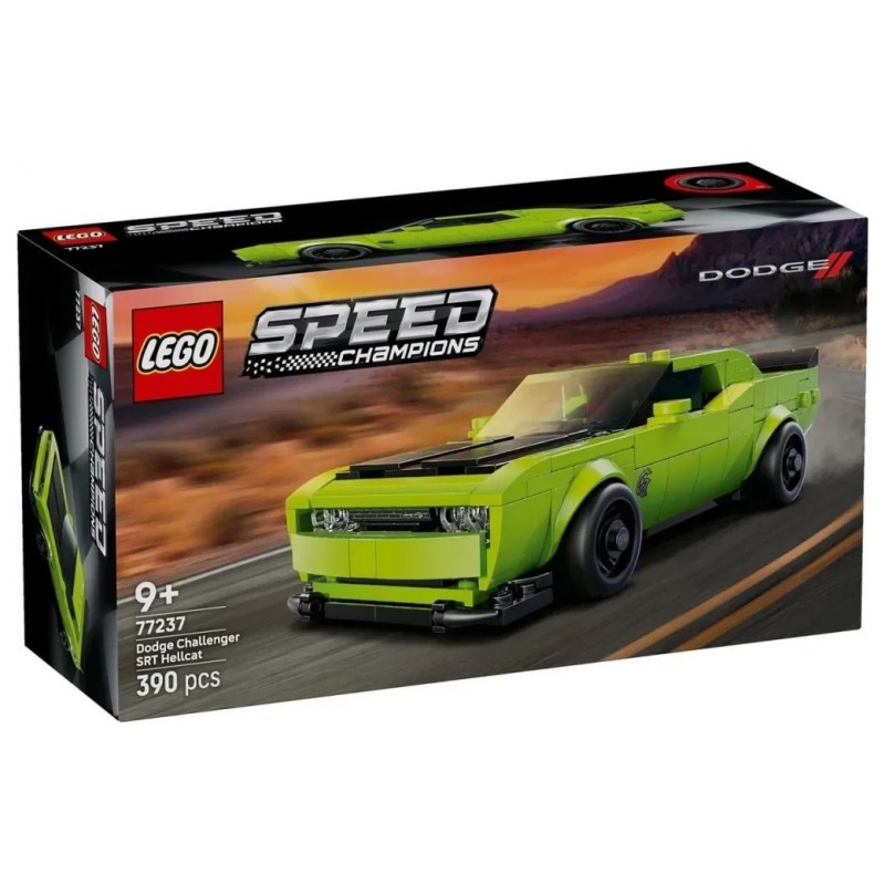 77237 dodge challenger srt hellcat fast&furious - lego speed champions ...