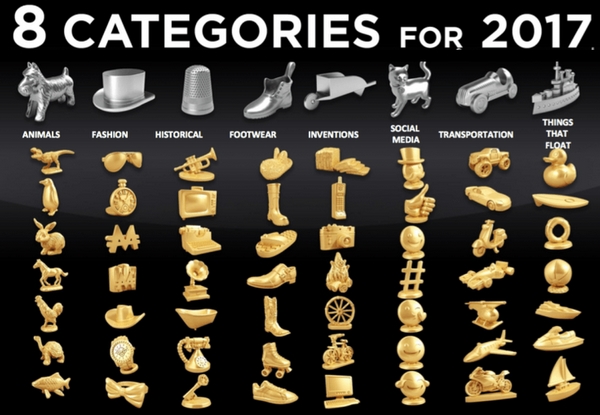 Nouveaux pions monopoly - jouets56.fr